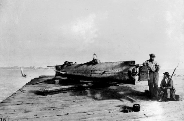 Discovery of the Confederate submarine H.L. Hunley - Shipwrecks.com ...