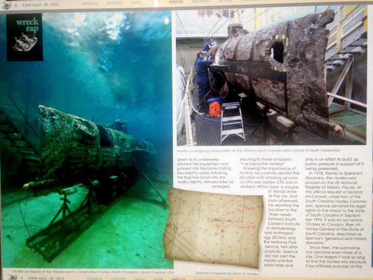 History of Submarine Hunley Marred by Conflicting Claims of Discovery ...